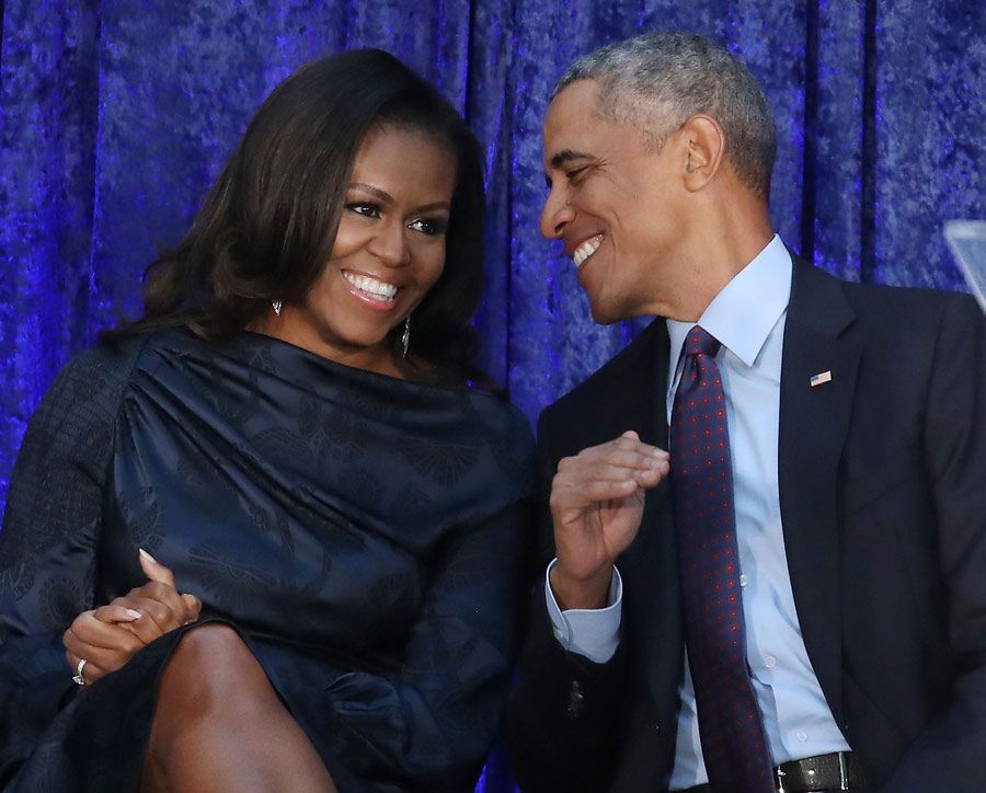 Barack & Michelle Obama Among Honourees At EBONY Power 100 Gala